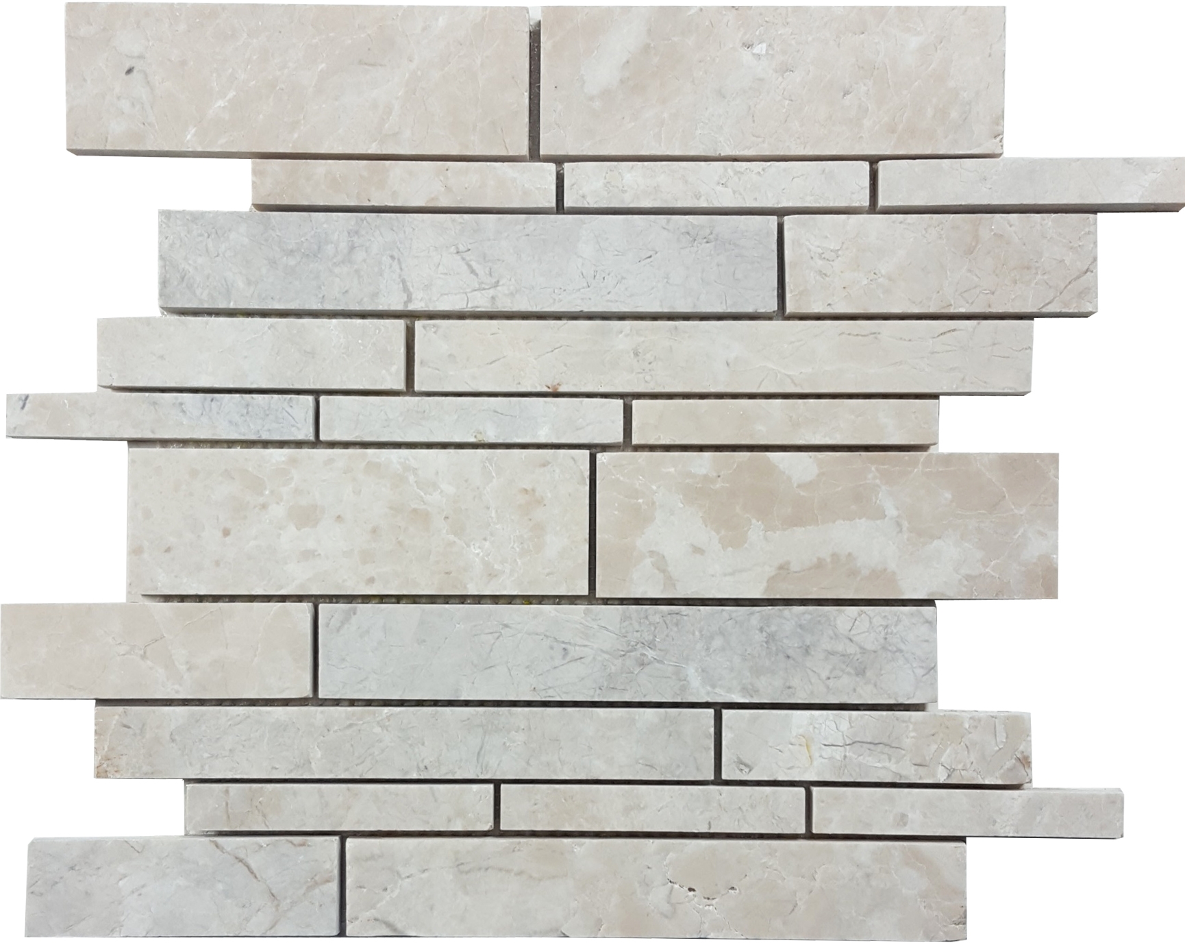 CASHMERE BEIGE 2" HEXAGON - STDBRUSCASHEX2 - IWT