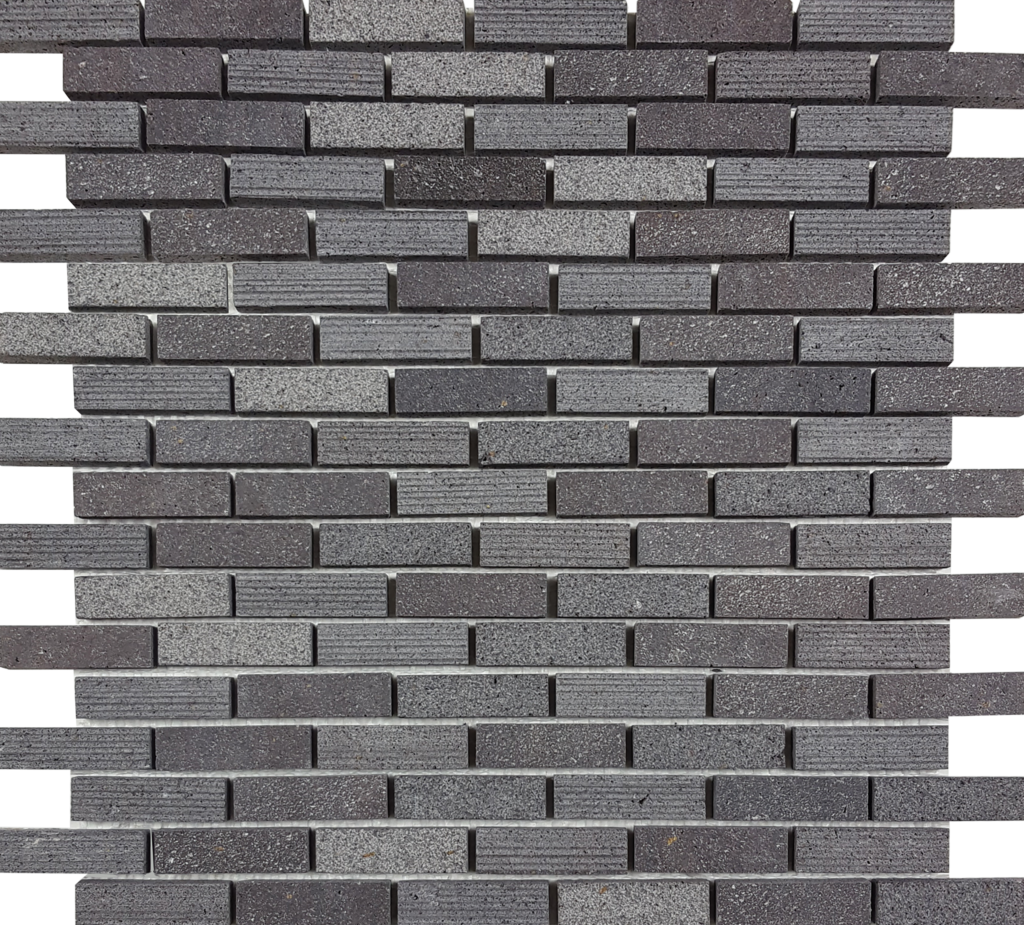 CONTEMPO BASALT 5/8X2 MULTI FINISH STRIPS - STDCONTBASAMSTR - IWT